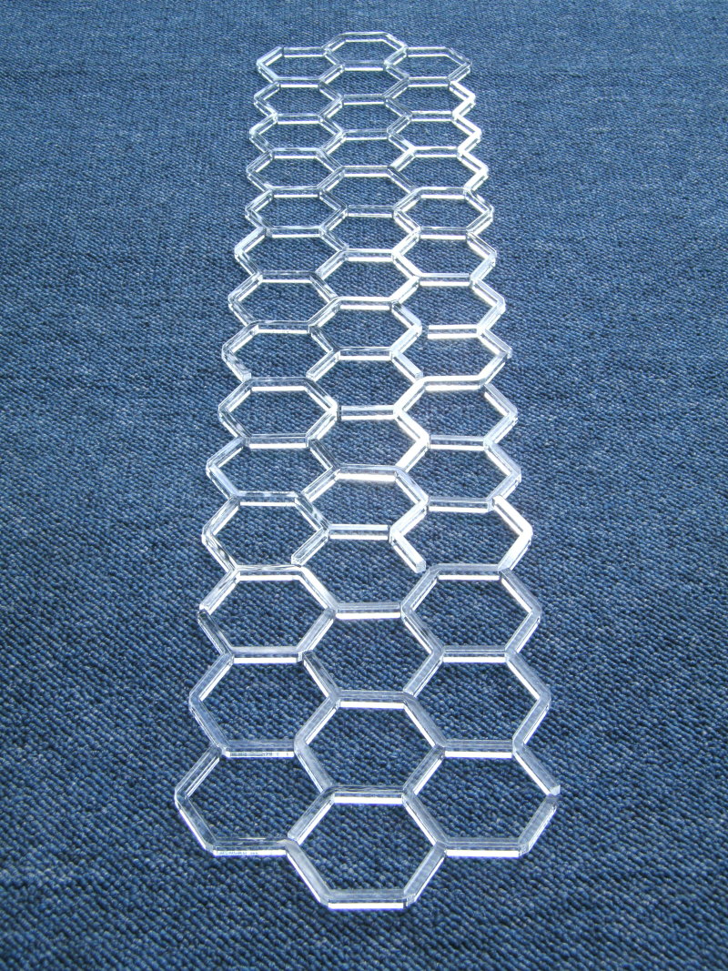 Polysticks in the Hexagonal Grid